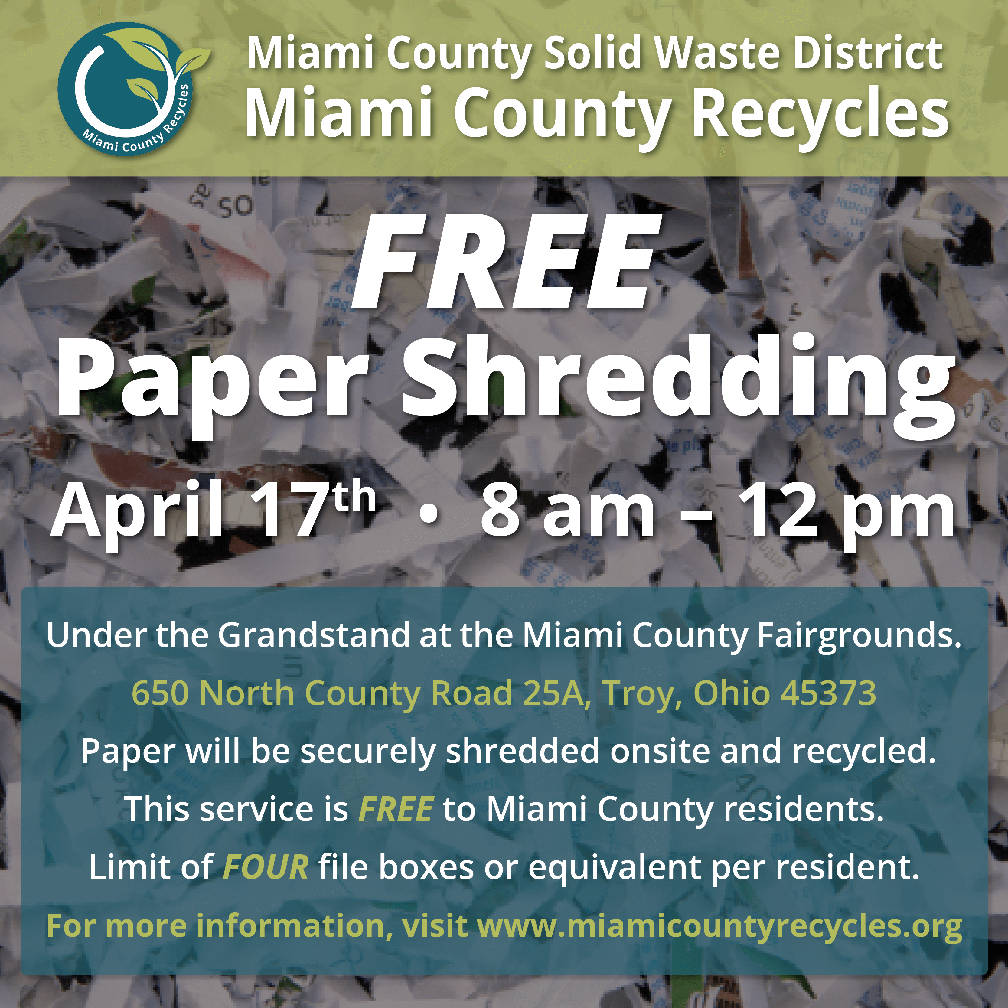 Miami County Recycles • Recycling for Miami County, Ohio